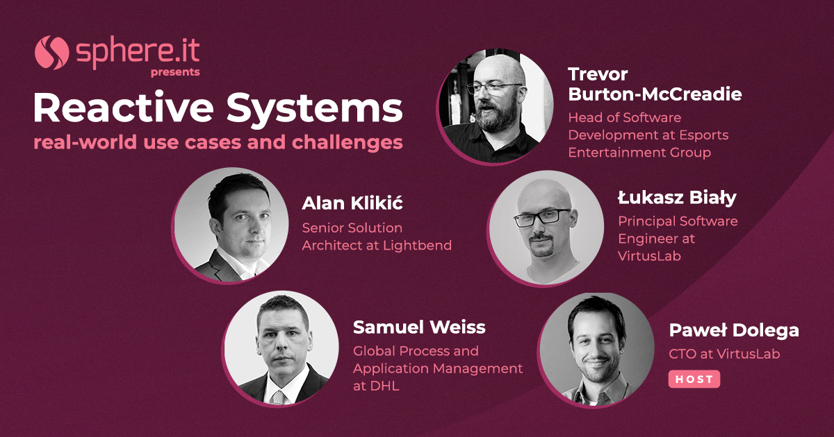 Panel discussion on Reactive Systems - Sphere.it
